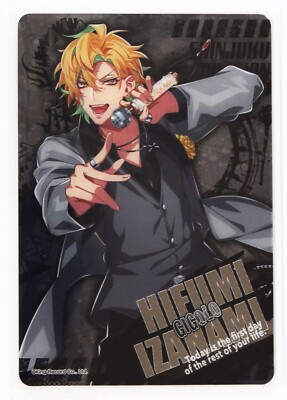 Hypnosis Mic Division Rap Battle Card No.11 Hifumi Izanami Forte Japan ...