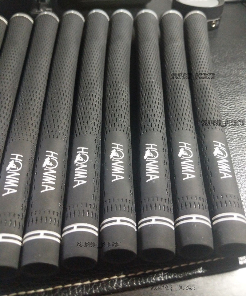 SET x 10 pcs Honma KG-08 Golf Grip Standard Breres Rubber Black HONMA ...