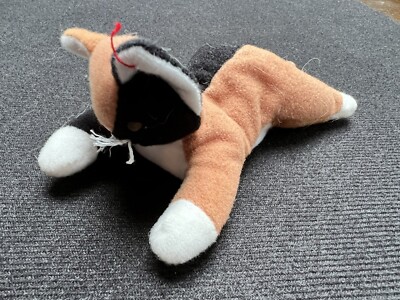 McDonalds Ty Teenie Beanie Babies Chip the Cat calico shorthair kitty ...