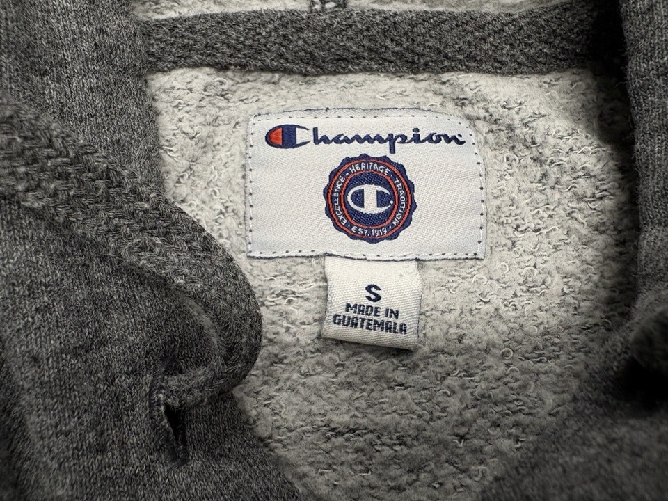 Brigham Young Cougars BYU Champion Gray Pullover Hoodie Size Small | eBay