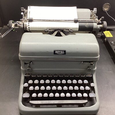 Vintage Royal Magic Margin Touch Control Typewriter KMG 1940s | eBay