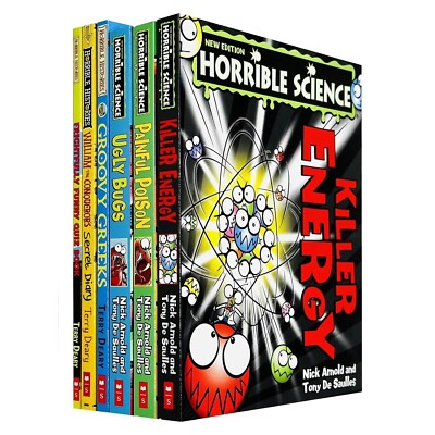 Horrible Science, Horrible Histories Series 6 Books Collection Set Nick ...
