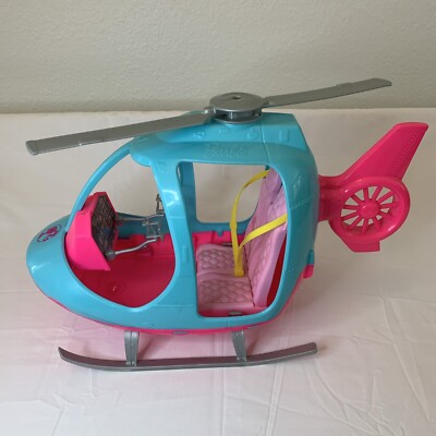 Barbie Helicopter Dreamhouse Adventures 2018 Mattel Large 15" Spinning ...