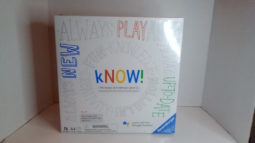 kNOW! Board Game "Always Up To Date Quiz Game" - Works w/Google ...