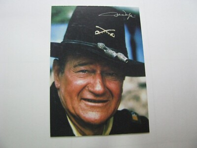 John Wayne The Duke Promo Card Non-Sport Update Mag Breygent Cards ...
