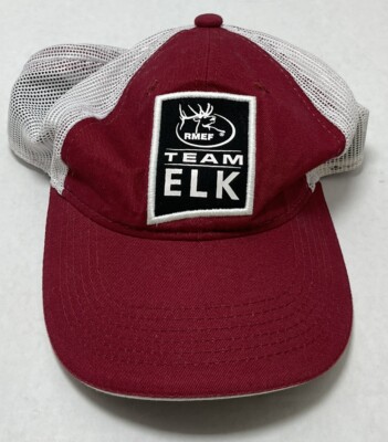RMEF Rocky Mountain Elk Foundation Team Elk Snapback Cap Baseball Hat ...