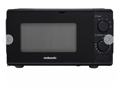 COOKWORKS MANUAL MICROWAVE 700W BLACK COLLECT FROM UB10 | eBay UK