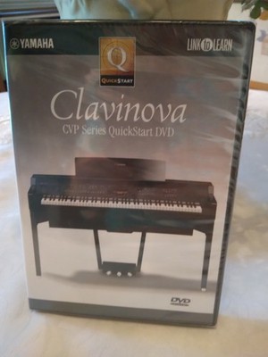 Clavinova CVP Series Quickstart DVD YAMAHA DVD New / Sealed 700 Series ...