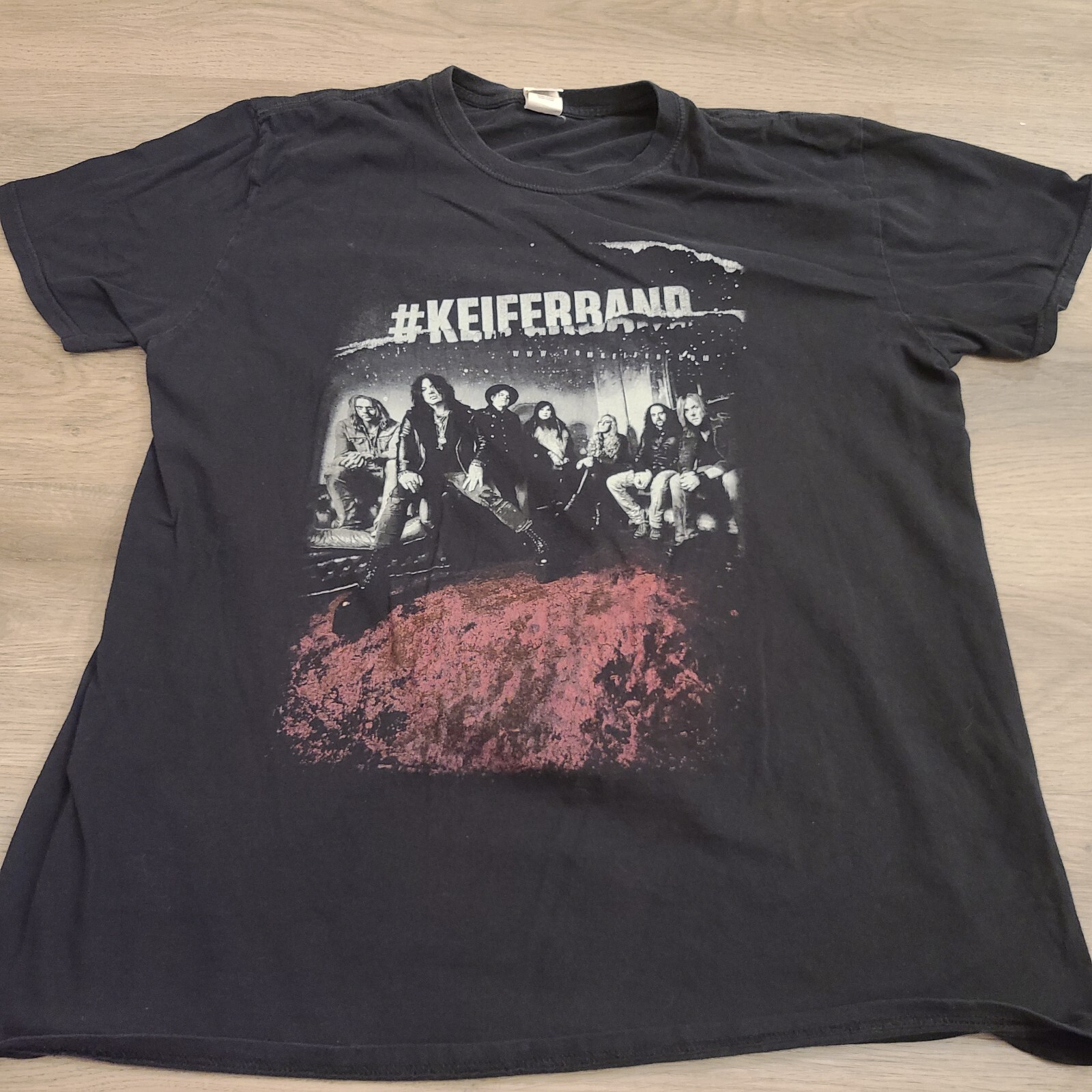 Tom Keifer #KeiferBand Black Shirt Size XL Keifer Band Music Tour? | eBay