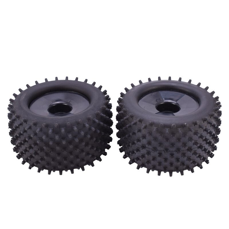 2x ZD Racing 17mm HEX&155mm Wheels Tires for 1/8 Truggy Monster Redcat ...