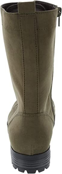 Brash Olive Suede Women's Steff Lace-Up Boot Regular Sizes 8.5 and 9.5 ...