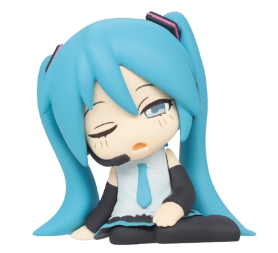 HATSUNE MIKU Character mini Figure KZ#2 Hatsune Miku TAKARA Japan | eBay