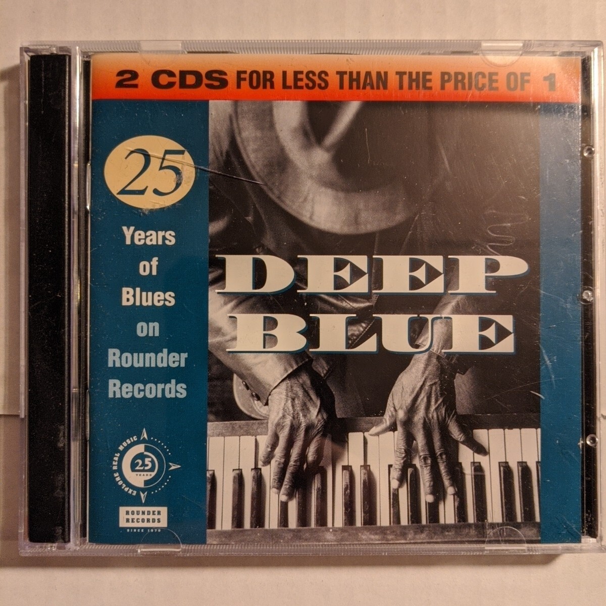 VA Deep Blue: 25 Years of Blues on Rounder Records CD Hole Through ...