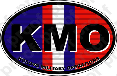 STICKER MILITARY KOSOVO VETERAN KMO COL | eBay