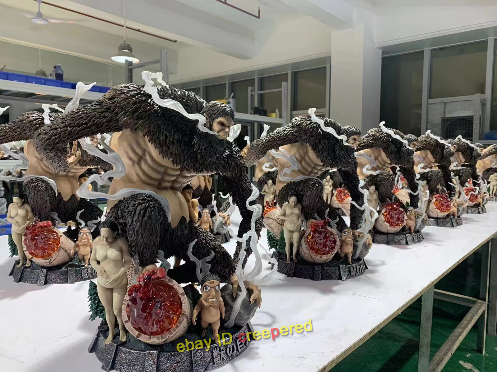 Giant Studio Attack on Titan Kemono no kyojin Beast titan 1/6 Resin ...