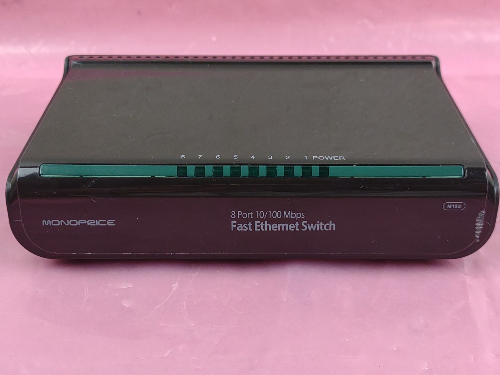 Monoprice 8 Port 10/100 Mbps Fast Ethernet Switch Model M108 | eBay
