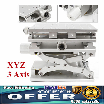 210*150mm 3D Laser Marking Machine Mobile Workbench XYZ Axis Moving ...