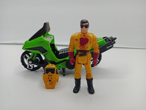 1985 KENNER MASK M.A.S.K. CONDOR MOTORCYCLE HELICOPTER BRAD TURNER WITH ...
