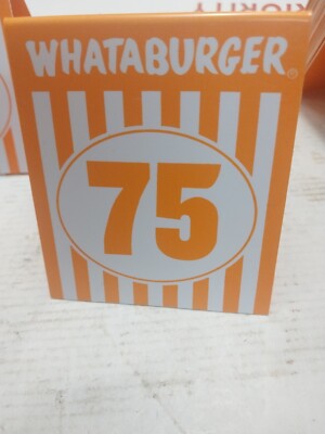 Whataburger Table Tent 75 | eBay