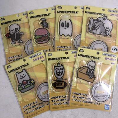 UNDERTALE Acrylic plate with stand Undertale Limited Edition From Japan ...