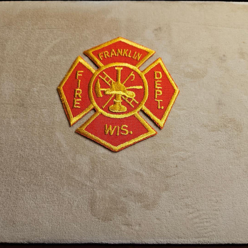 Franklin Wisconsin Fire Department Patch Unused | eBay