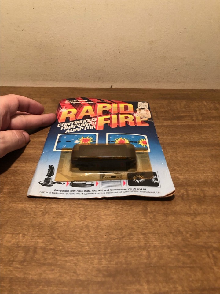 1980s Rapid Fire Turbo Control Game Controller Adapter Atari ...