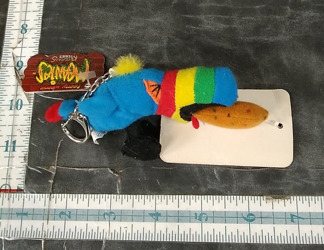 4 Teeny Weenie Meanies Keychains Beanie Vintage 1997 90s Toy Key Chain ...