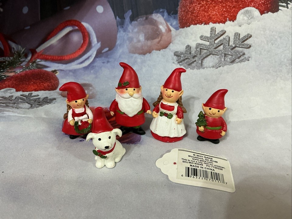 Ganz Midwest Gifts Christmas Mini Gnome Family 2" | eBay