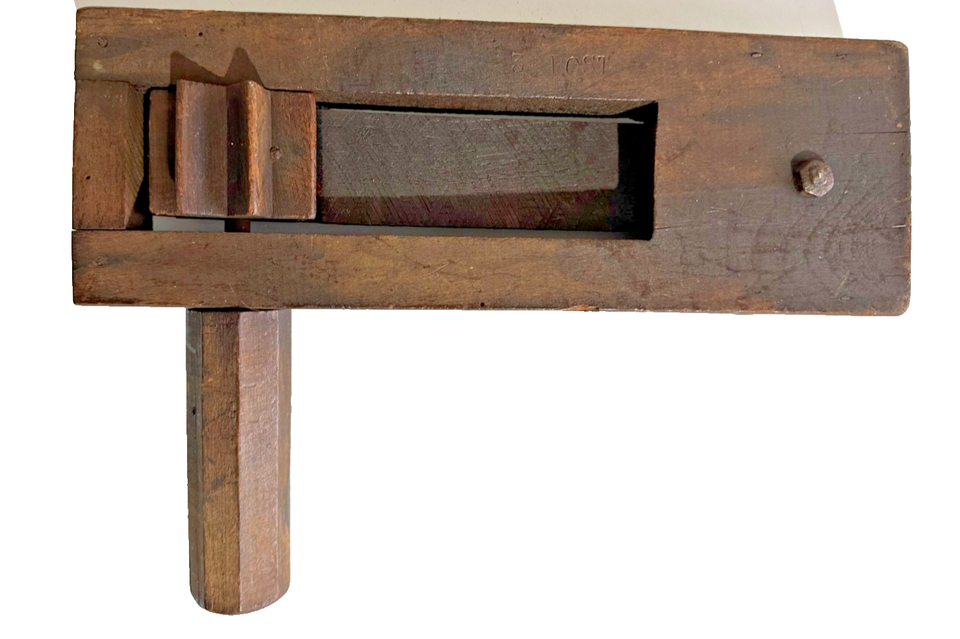 WW2 BRITAIN HOME FRONT - BLITZ - WOODEN ARP RATTLE, NO 3 POST ORIGINAL ...
