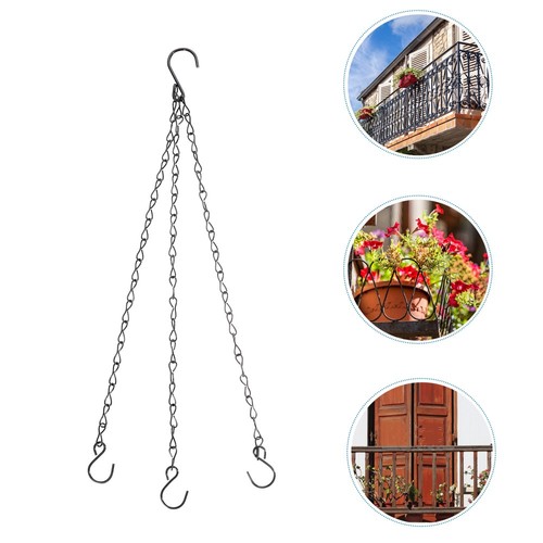 4 Pcs Flower Basket Chain Planter Chains for Hanging Plants Garden | eBay