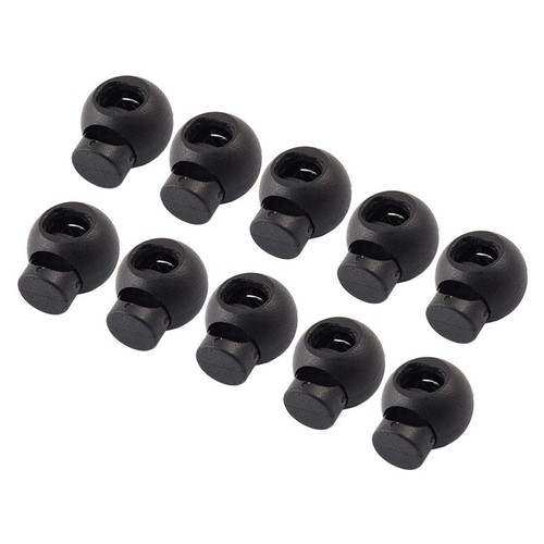 10 Pcs Spring Loaded Toggle Stopper Nylon Buckle Round Button Cord Lock ...