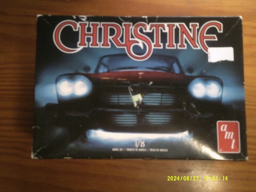 AMT Christine Car Model 1:25 Stephen King Plastic Model Kit New Open ...