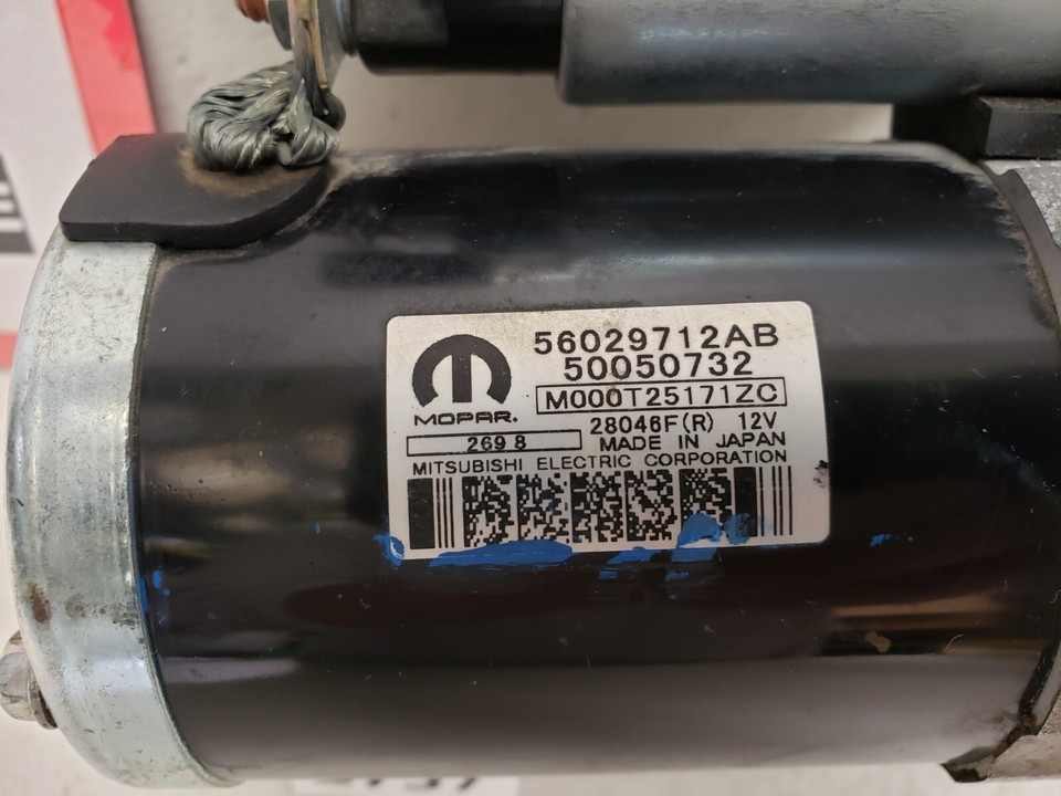 2016-2022 JEEP CHEROKEE 2.4L ENGINE STARTER MOTOR 56029712AB OEM | eBay