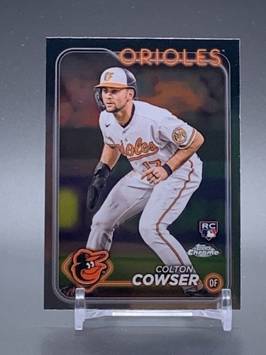 2024 Topps Chrome Rookie #278 COLTON COWSER Baltimore Orioles RC | eBay