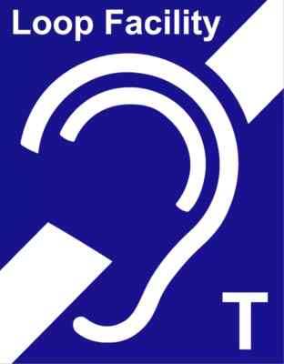 Hearing Aid Induction Loop Facility Sticker A4(297mm x 210mm) | eBay UK