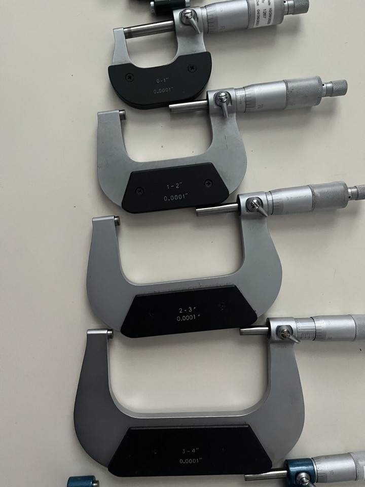 0-6" OD Mic Set with Master Rods | eBay