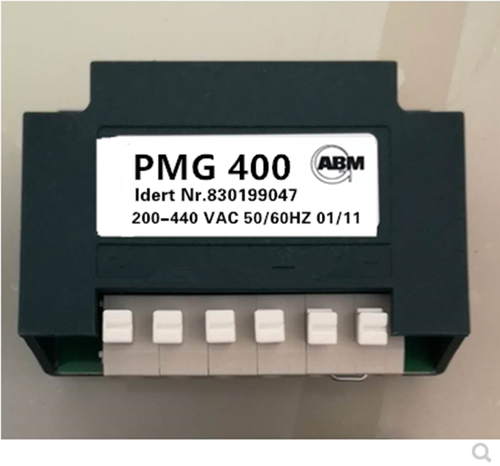 PMG 400 Ident Nr. 830199047 200-440 VAC 50/60Hz ABM brake rectifier ...