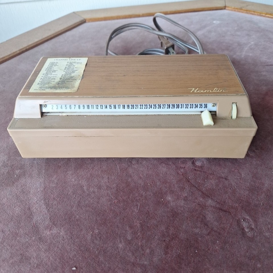 Vintage Hamlin CATV Converter Model SPC-3000-3 Cable Box Made In Japan ...