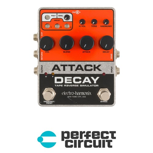 EHX Attack Decay Tape Reverse Simulator EFFECTS - USED - PERFECT ...