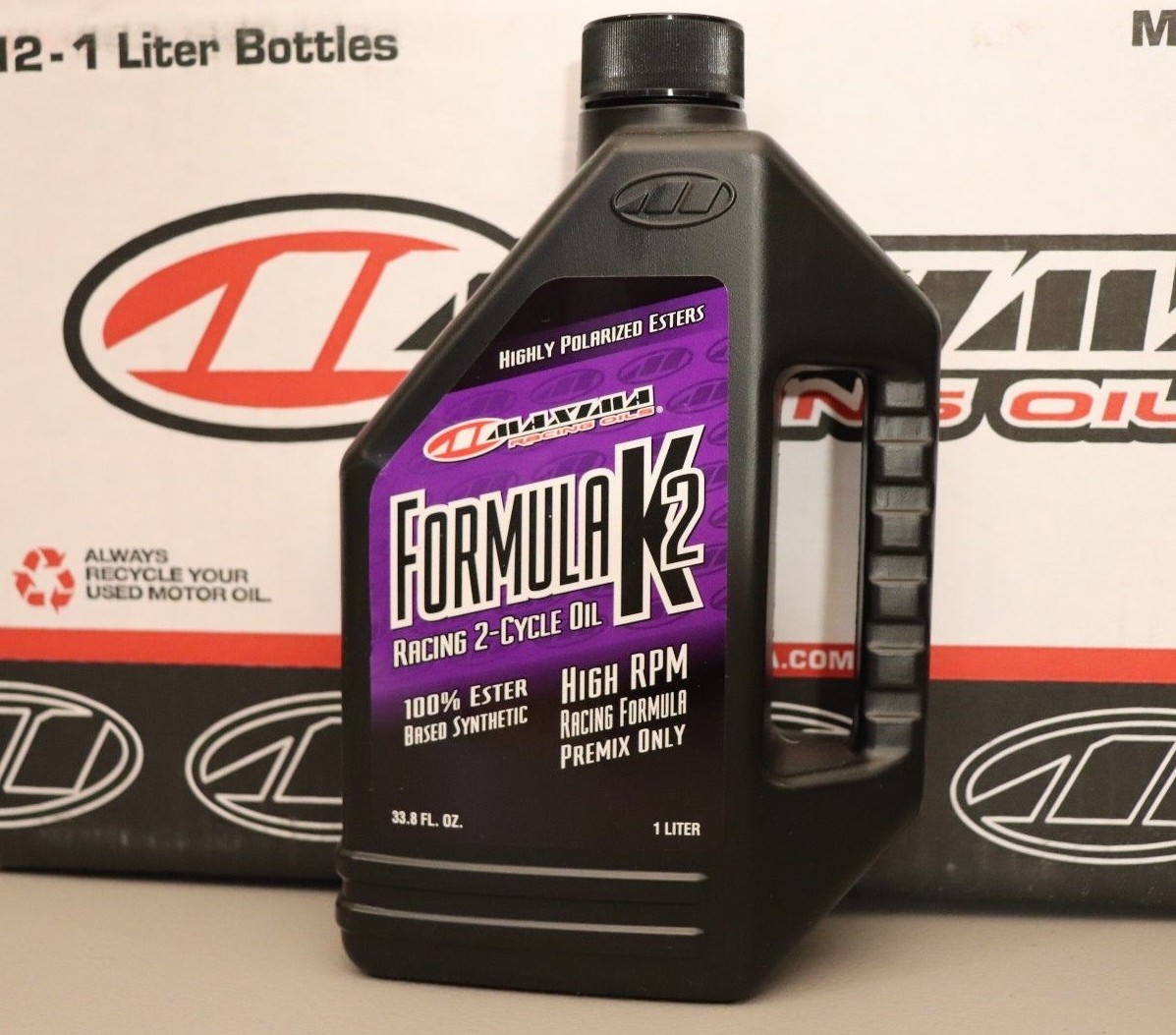 Maxima Formula K2 100% Ester Racing Oil 1 Liter Two 2 Stroke Pre Mix FAST SHIP! | eBay