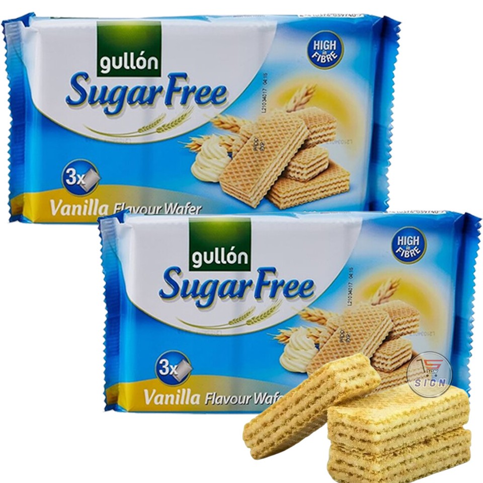 Gullon Sugar Free High Fibre Biscuit Selection- Wafer, Chip, Digestives ...