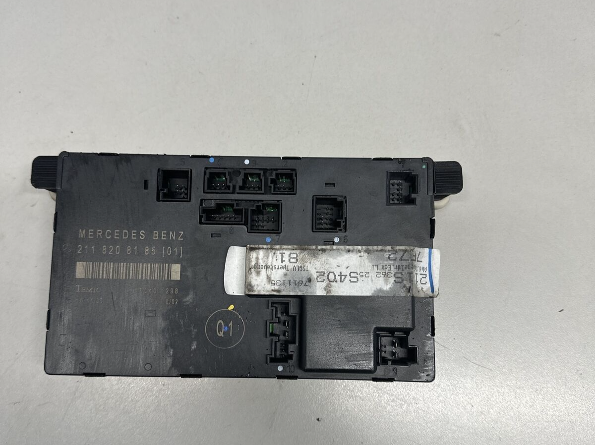 2006 MERCEDES E CLASS W211 PASSENGER FRONT SIDE DOOR CONTROL MODULE ...