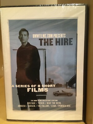 The Hire - BMW Films (2003) Original PROMO DVD - 8 Short Films/Renowed ...