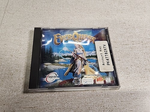 Everquest - Vintage PC CD-ROM Windows 95/98 - 989 Studios | eBay