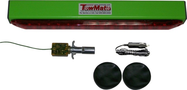 TM22 TowMate Green Wireless LED Light Bar Wrecker Tow Truck Rollback ...