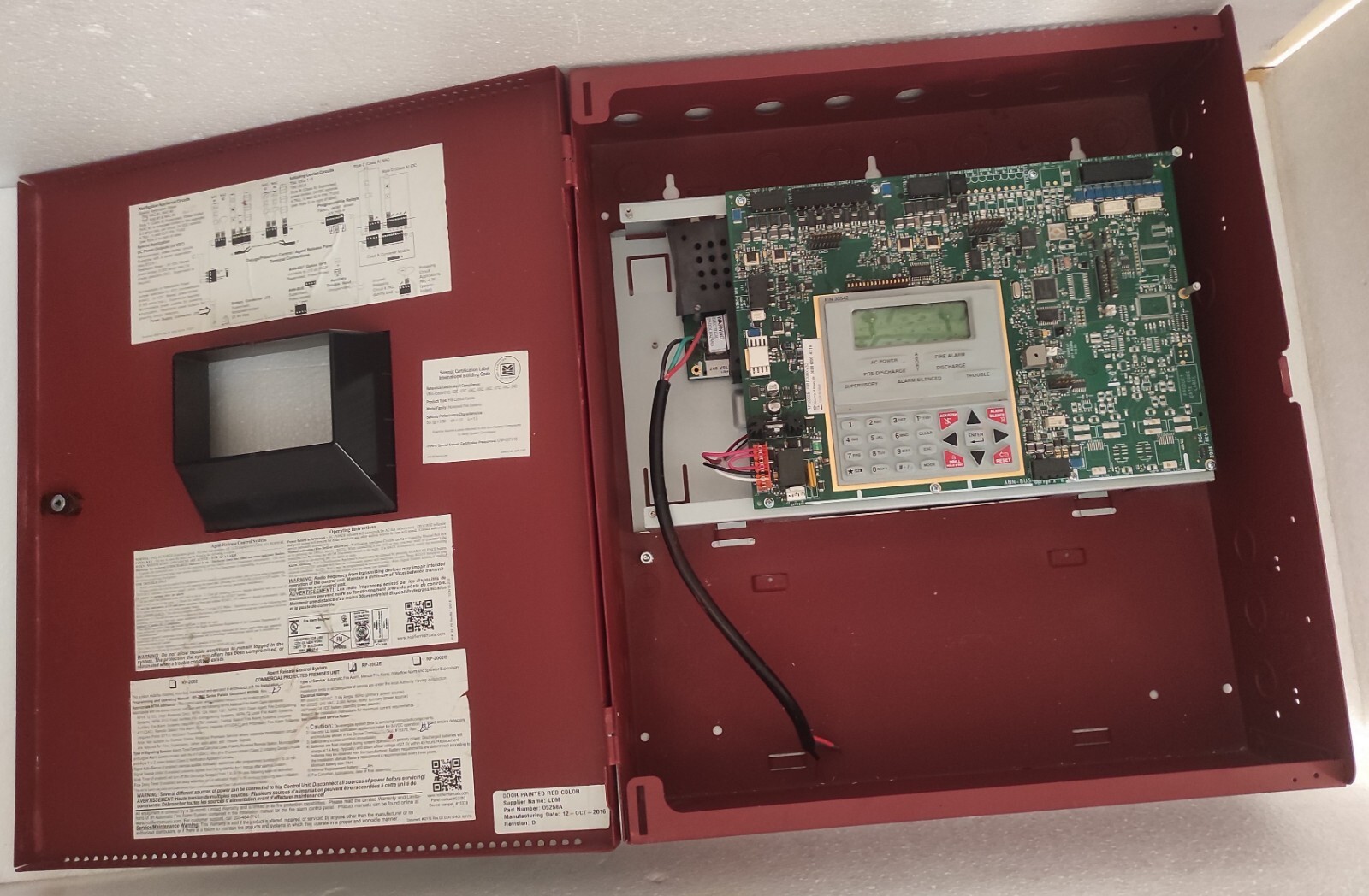 Honeywell Notifier rp-2002e / RP-2002E Fire Alarm Panel | eBay