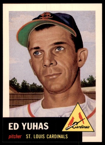 1991 TOPPS ARCHIVES 1953 EDDIE YUHAS ST. LOUIS CARDINALS #70 | eBay