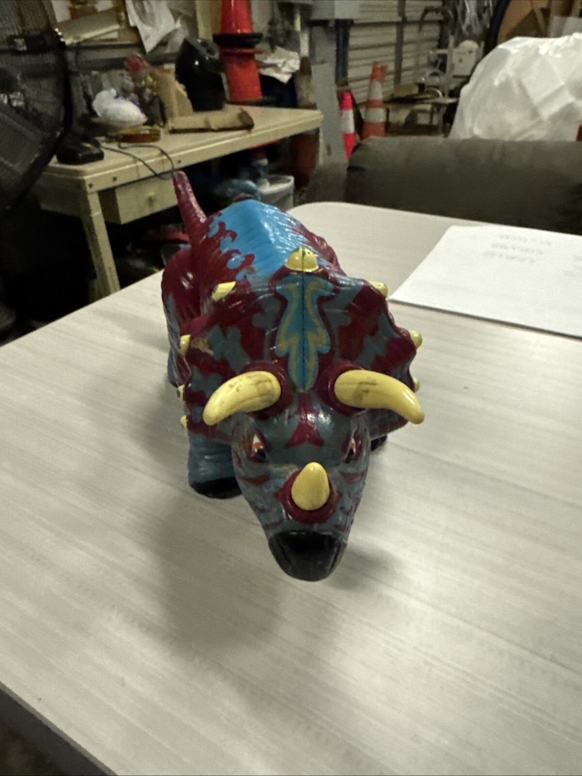 2006 MATTEL IMAGINEXT Walk and Roar Trample the Triceratops Dinosaur ...