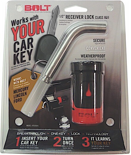 Bolt Lock 7019343 (Clamshell)96-14 F150/96-15 F250/F350 1/2In Class I ...