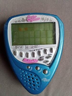 Tiger Electronics Handheld Solitaire And Casino Games No.59200 Works ...